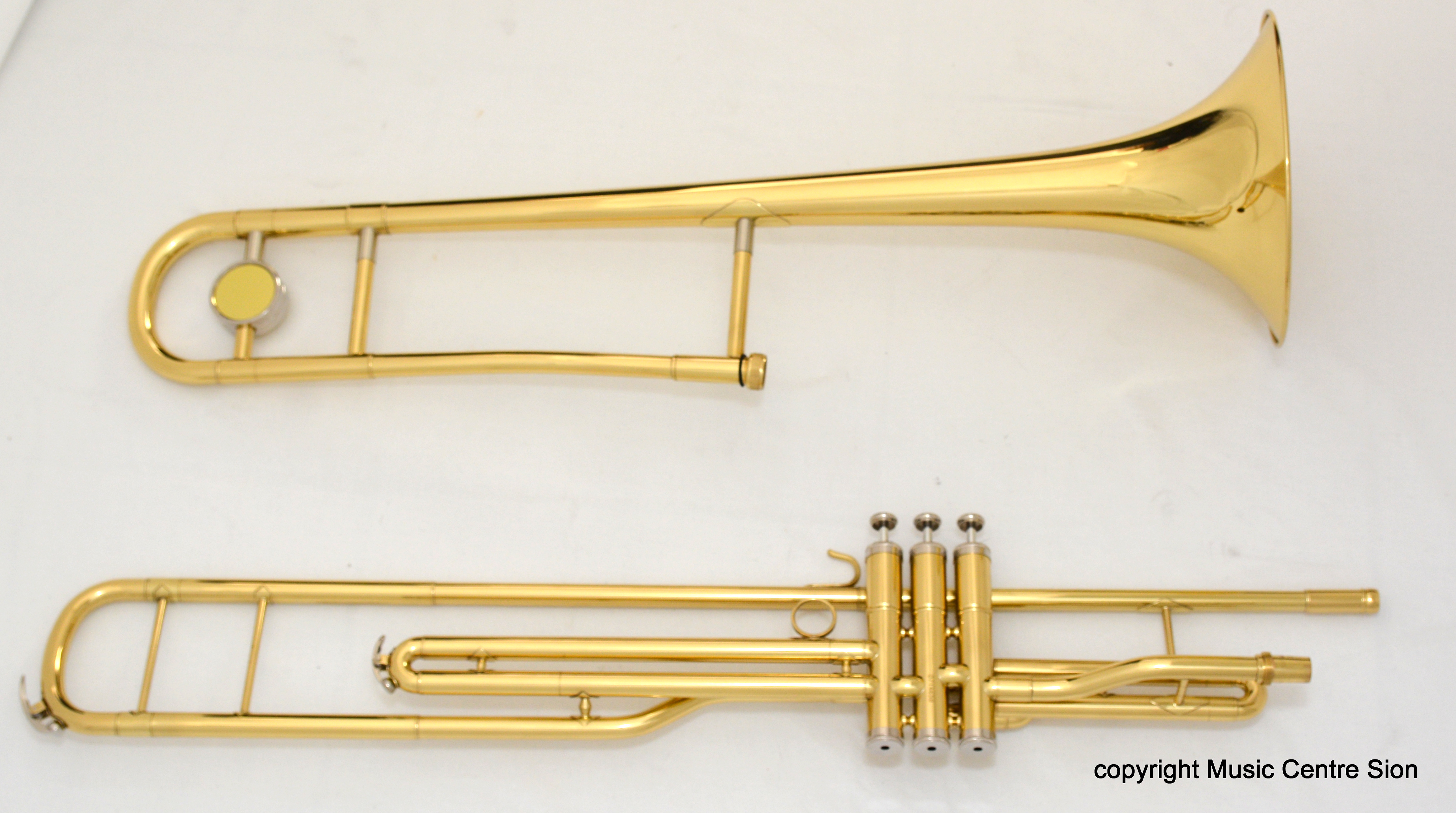 Trombone Sib à pistons MC – Music centre