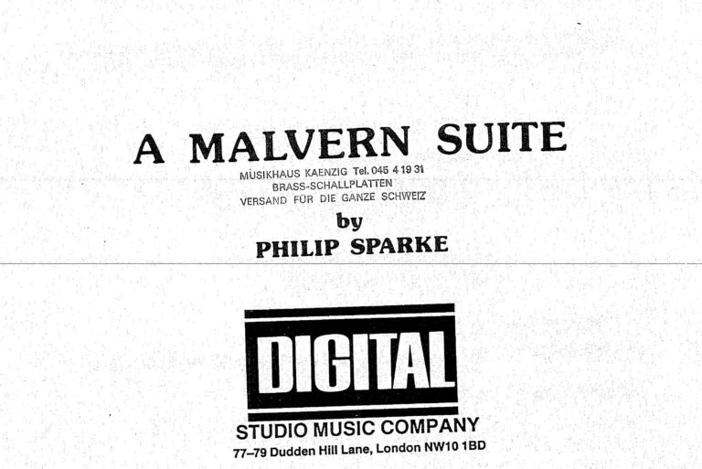 A Malvern Suite - Music centre