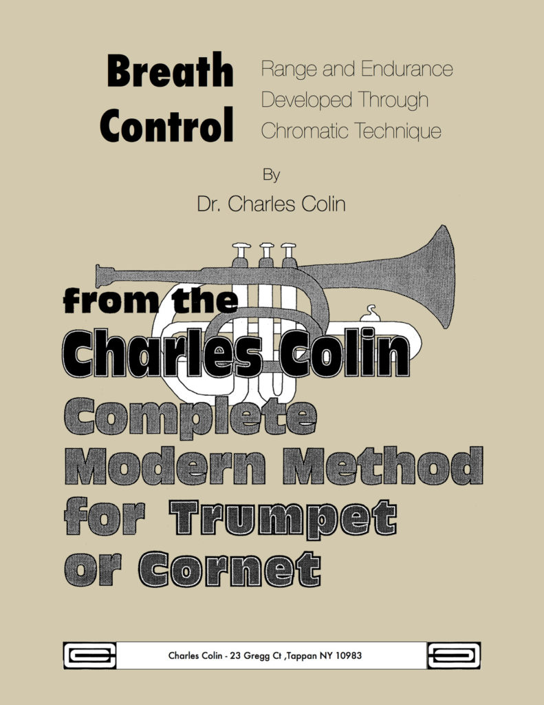 Breath Control Method for Trumpet or Cornet - Music centre
